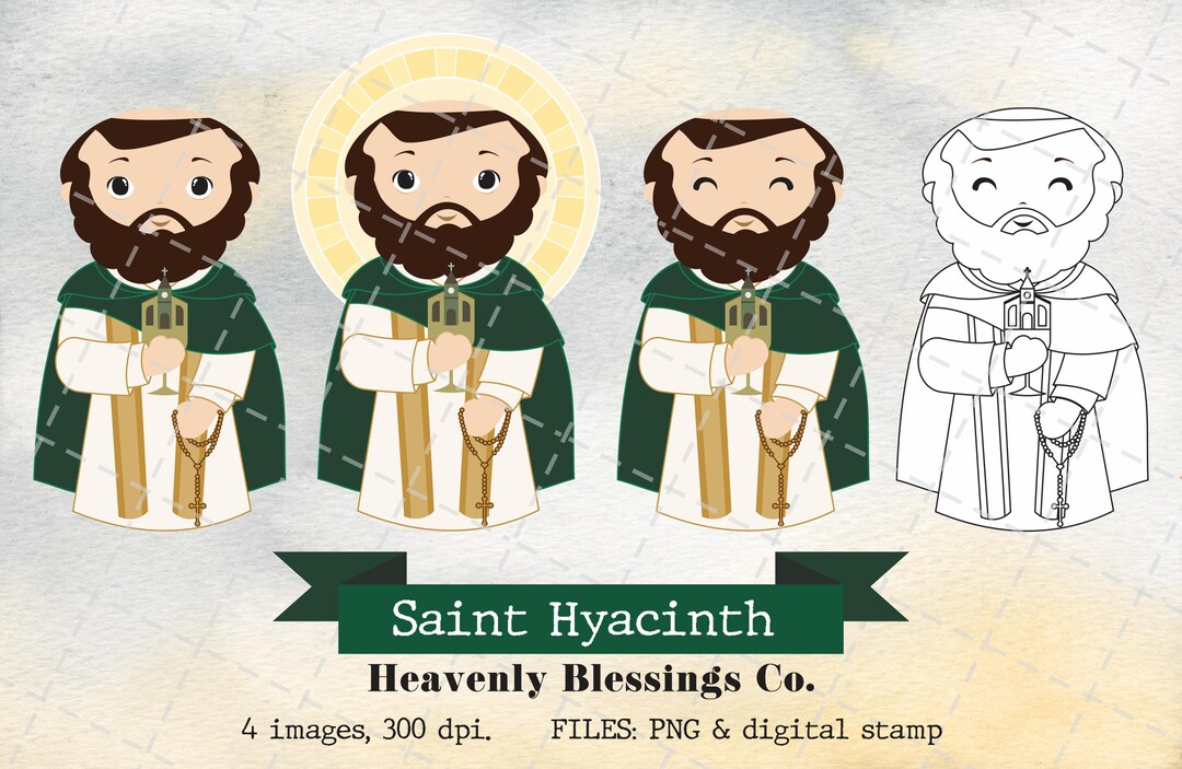 Saint Hyacinth, Catholic Images, Cute Saints, Religious Clipart, Saints ...