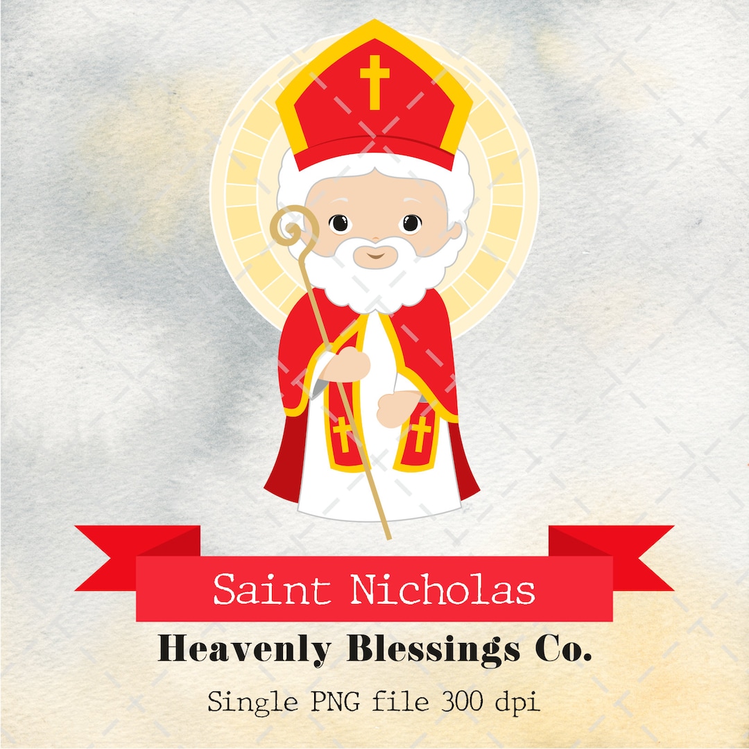 Saint Nicholas, Catholic Images, Cute Saints, Religious Clipart, Saints ...
