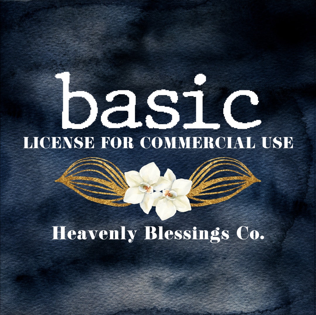 Basic License for Commercial Use | Small Business | No-cretid | for a ...