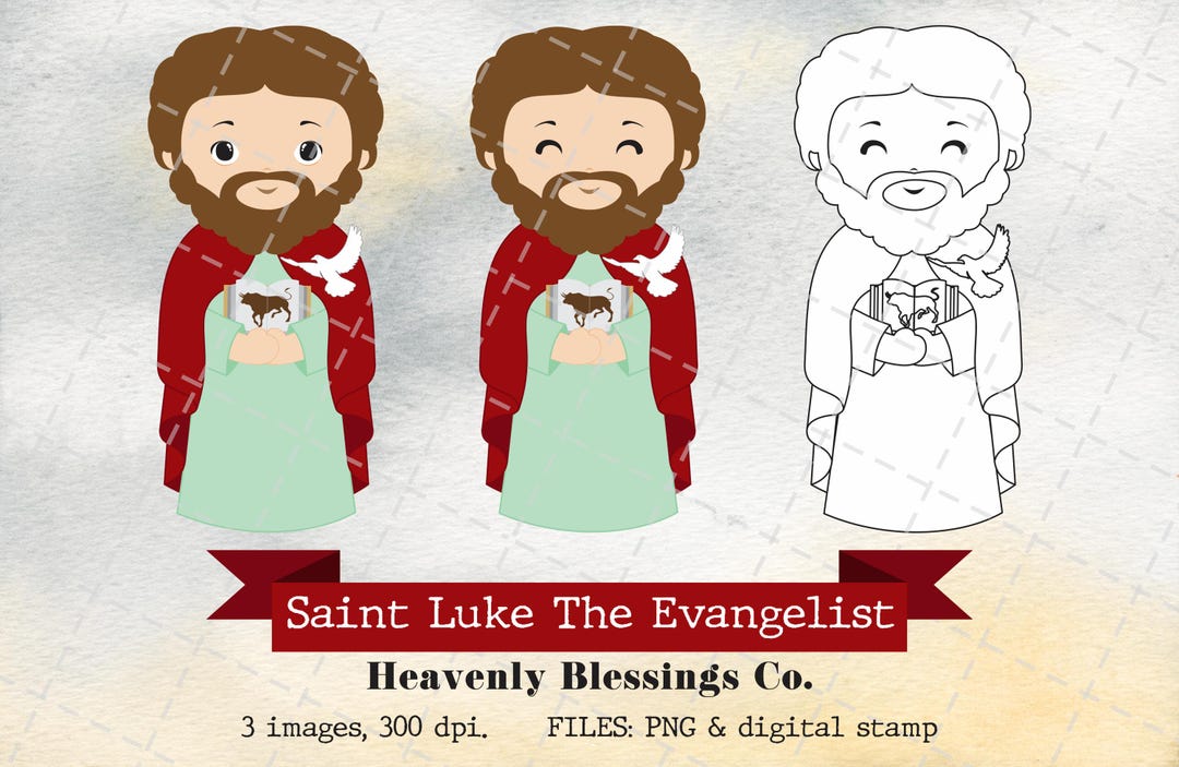 Saint Luke the Evangelist, Catholic Images, Cute Saints, Religious ...