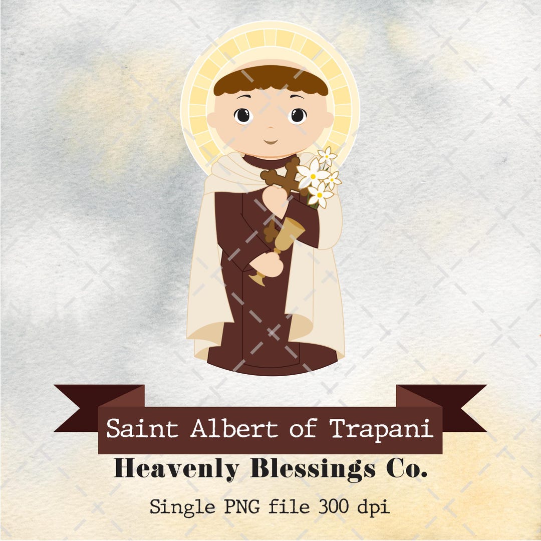 Saint Albert of Trapani, Catholic Images, Cute Saints, Religious ...