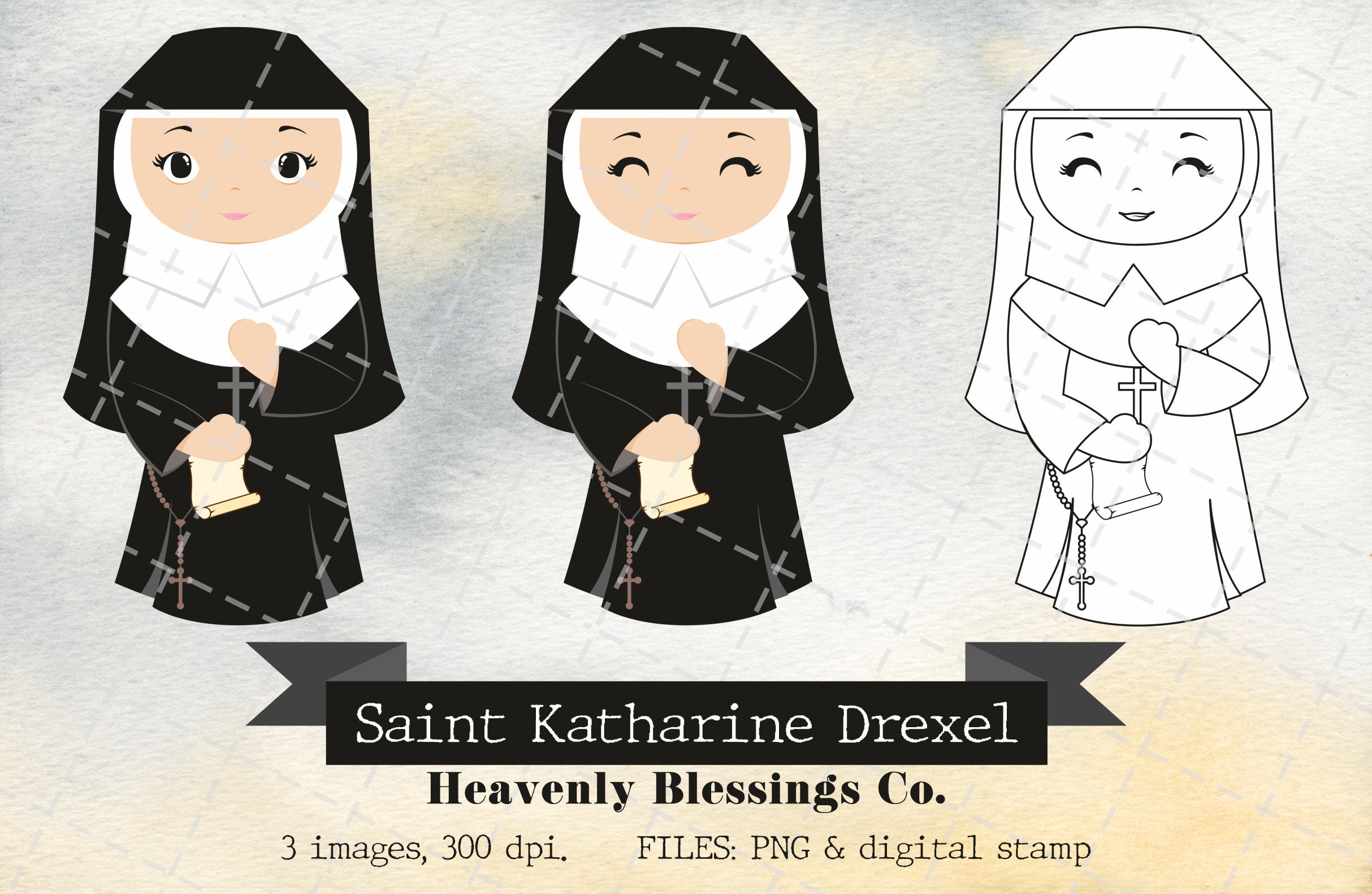 Saint Katharine Drexel, Catholic Images, Cute Saints, Religious Clipart ...