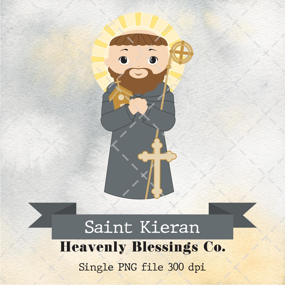 Saint Kieran, Catholic Images, Cute Saints, Religious Clipart, Saints ...