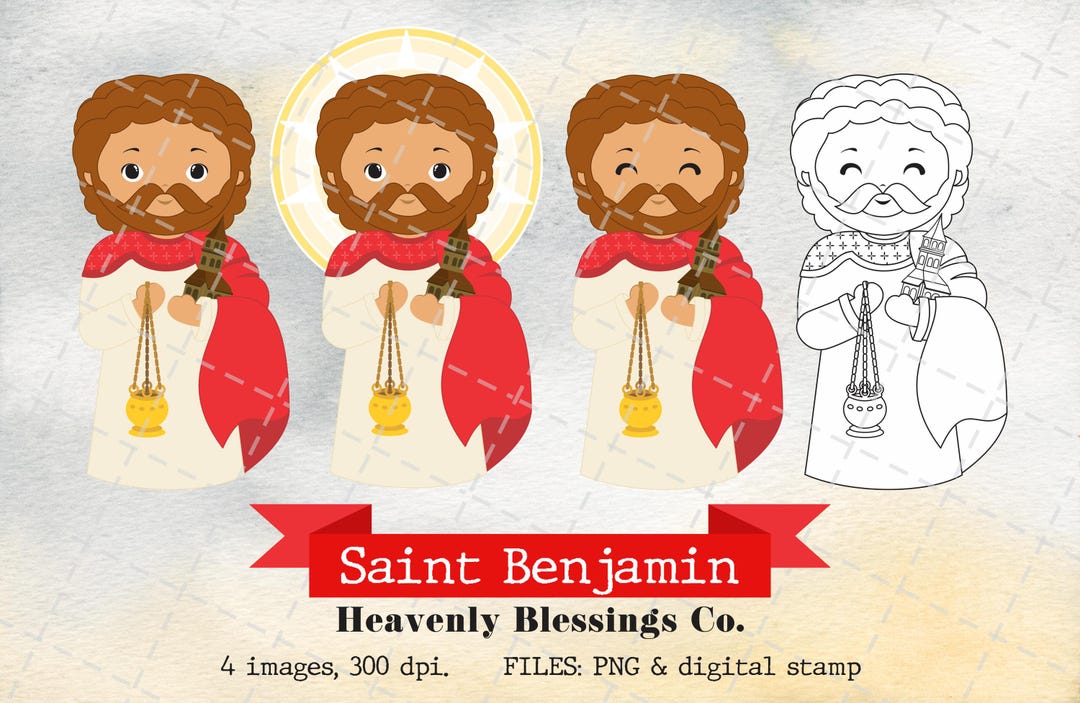 Saint Benjamin, Catholic Images, Cute Saints, Religious Clipart, Saints ...