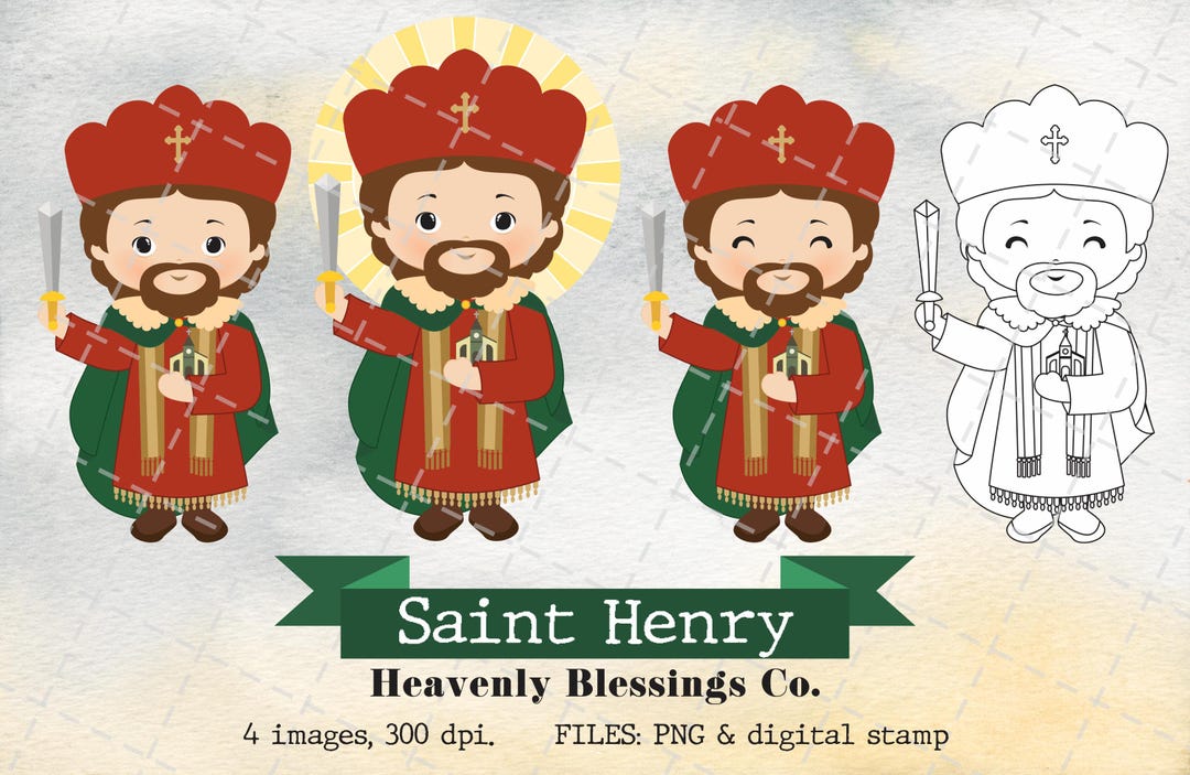 Saint Henry, Catholic Images, Cute Saints, Religious Clipart, Saints ...