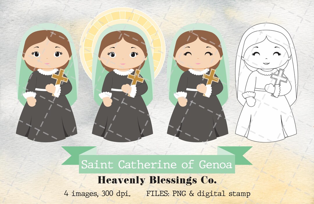 Saint Catherine of Genoa, Catholic Images, Cute Saints, Religious ...