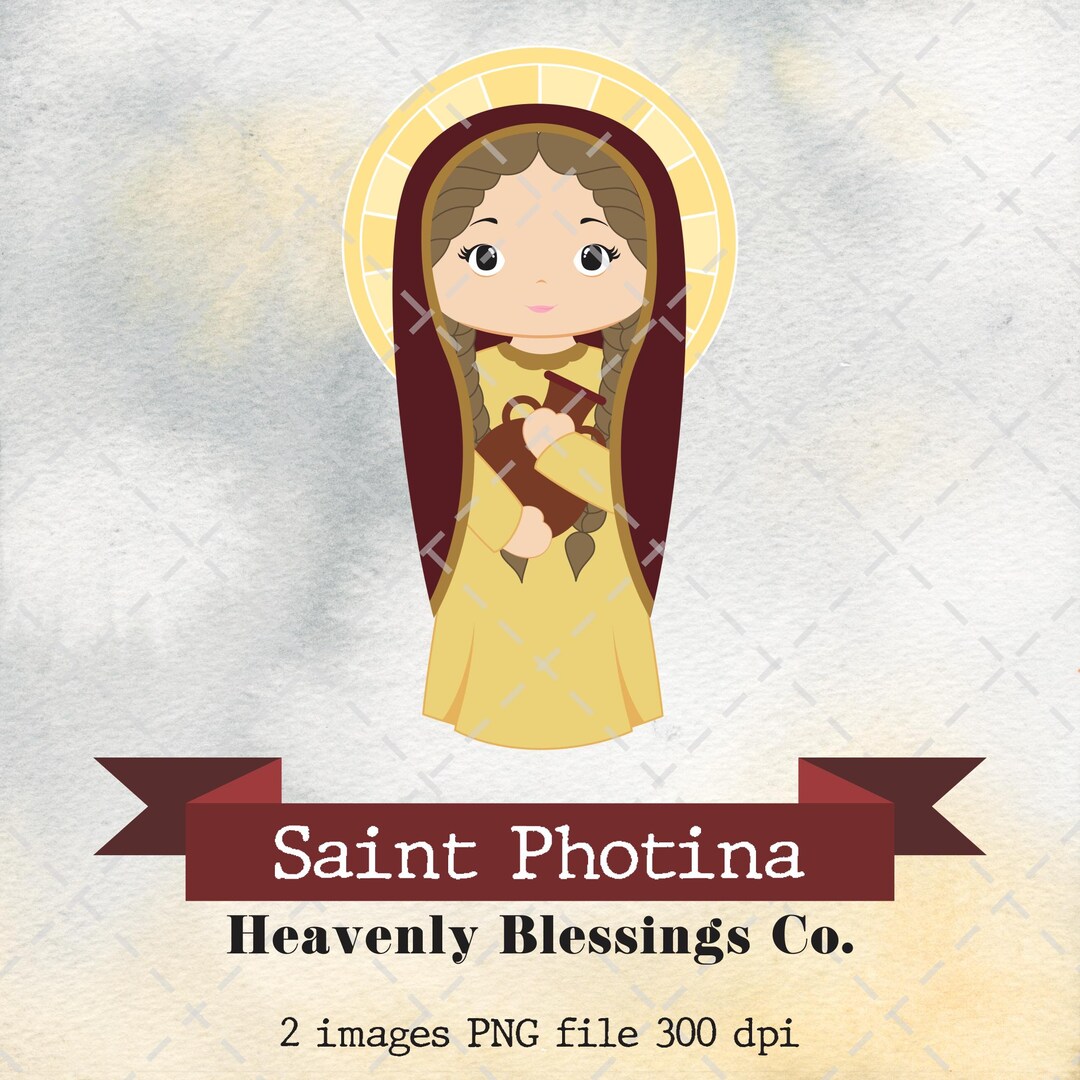 Saint Photina, Catholic Images, Cute Saints, Religious Clipart, Saints ...