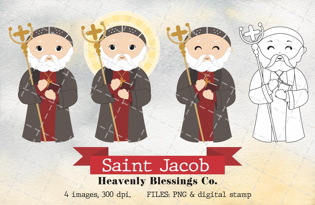 Saint Jacob, Catholic Images, Cute Saints, Religious Clipart, Saints ...