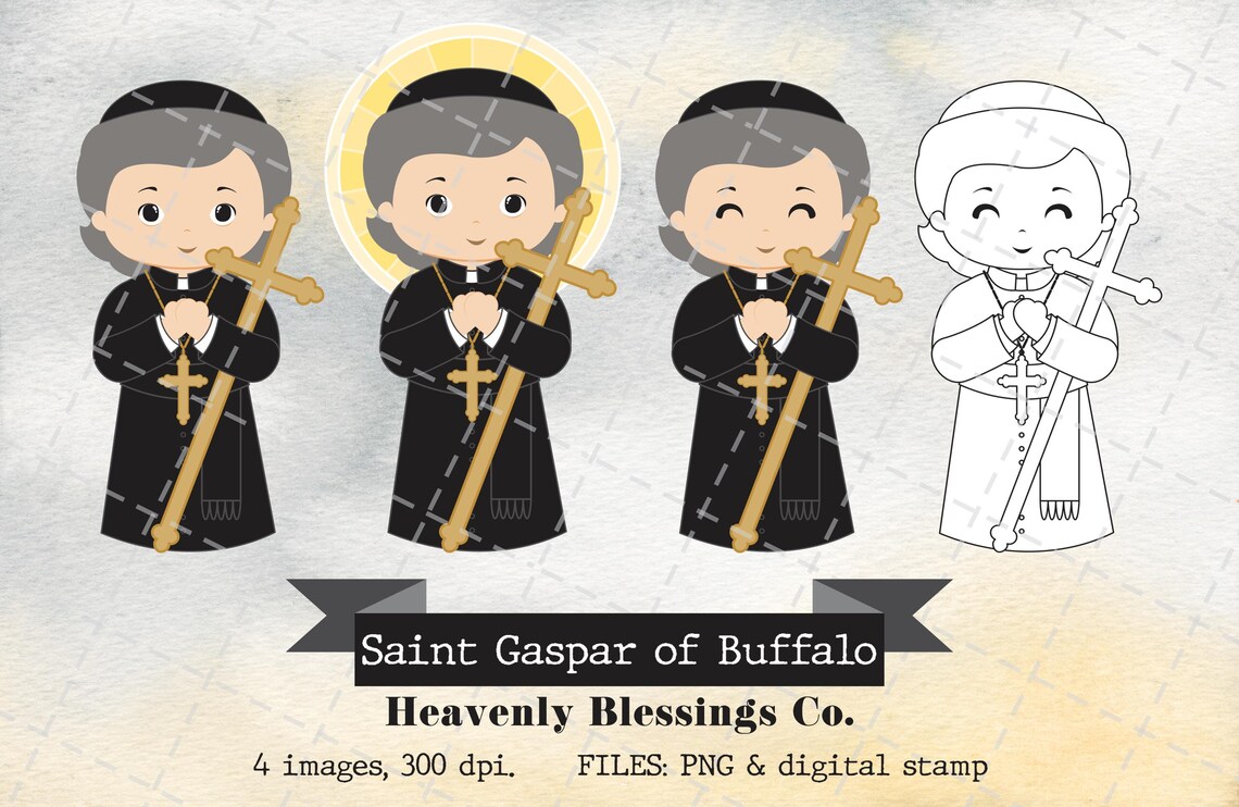 Saint Gaspar of Buffalo, Catholic Images, Cute Saints, Religious ...