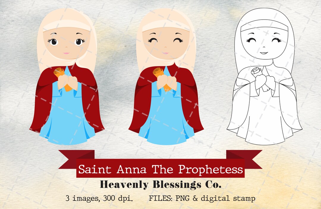 Saint Anna the Prophetess, Catholic Images, Cute Saints, Religious ...