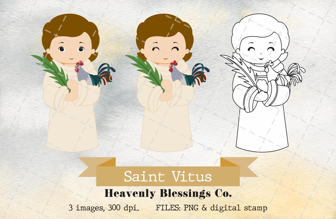 Saint Vitus, Catholic Images, Cute Saints, Religious Clipart, Saints ...