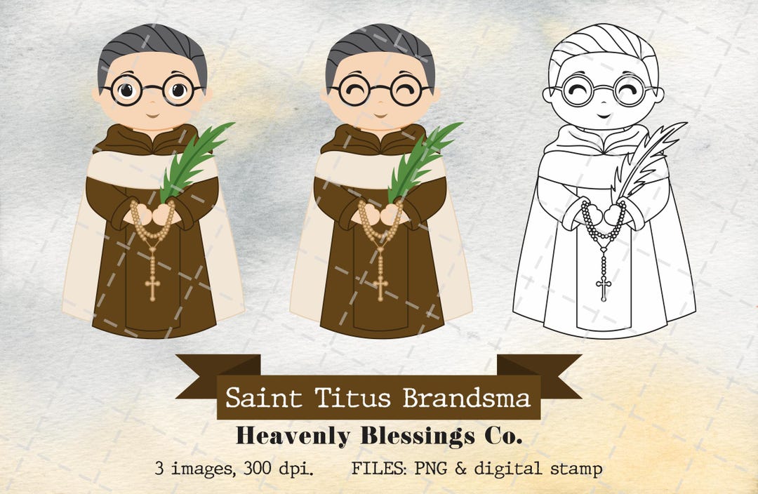 Saint Titus Brandsma, Catholic Images, Cute Saints, Religious Clipart ...
