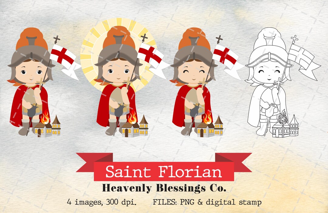 Saint Florian, Catholic Images, Cute Saints, Religious Clipart, Saints ...