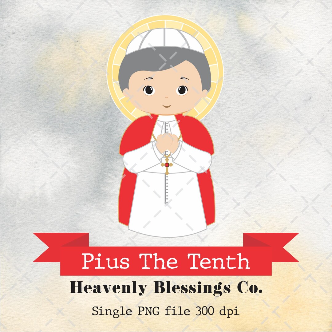 Pius the Tenth, Catholic Images, Cute Saints, Religious Clipart, Saints ...