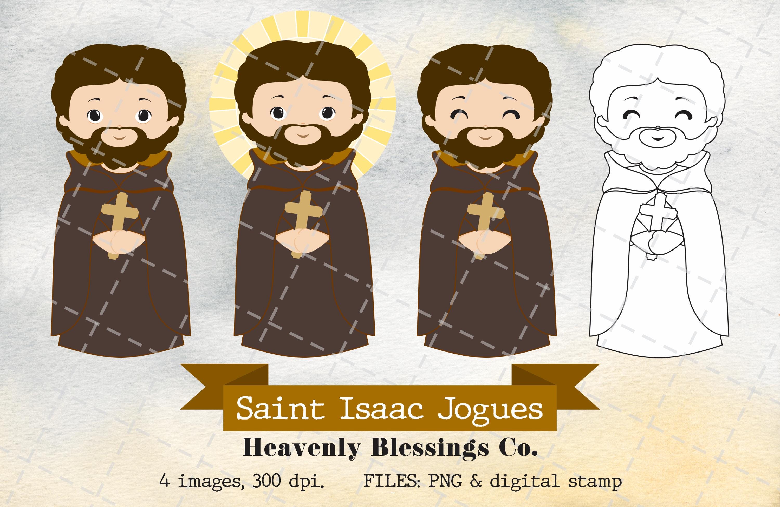 Saint Isaac Jogues, Catholic Images, Cute Saints, Religious Clipart ...