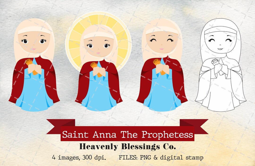 Saint Anna the Prophetess, Catholic Images, Cute Saints, Religious ...
