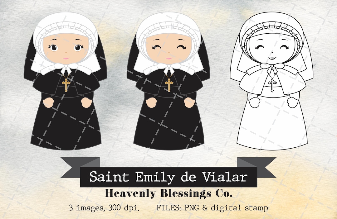 Santa Emily De Vialar, Imágenes Católicas, Santos Lindos, Clipart ...