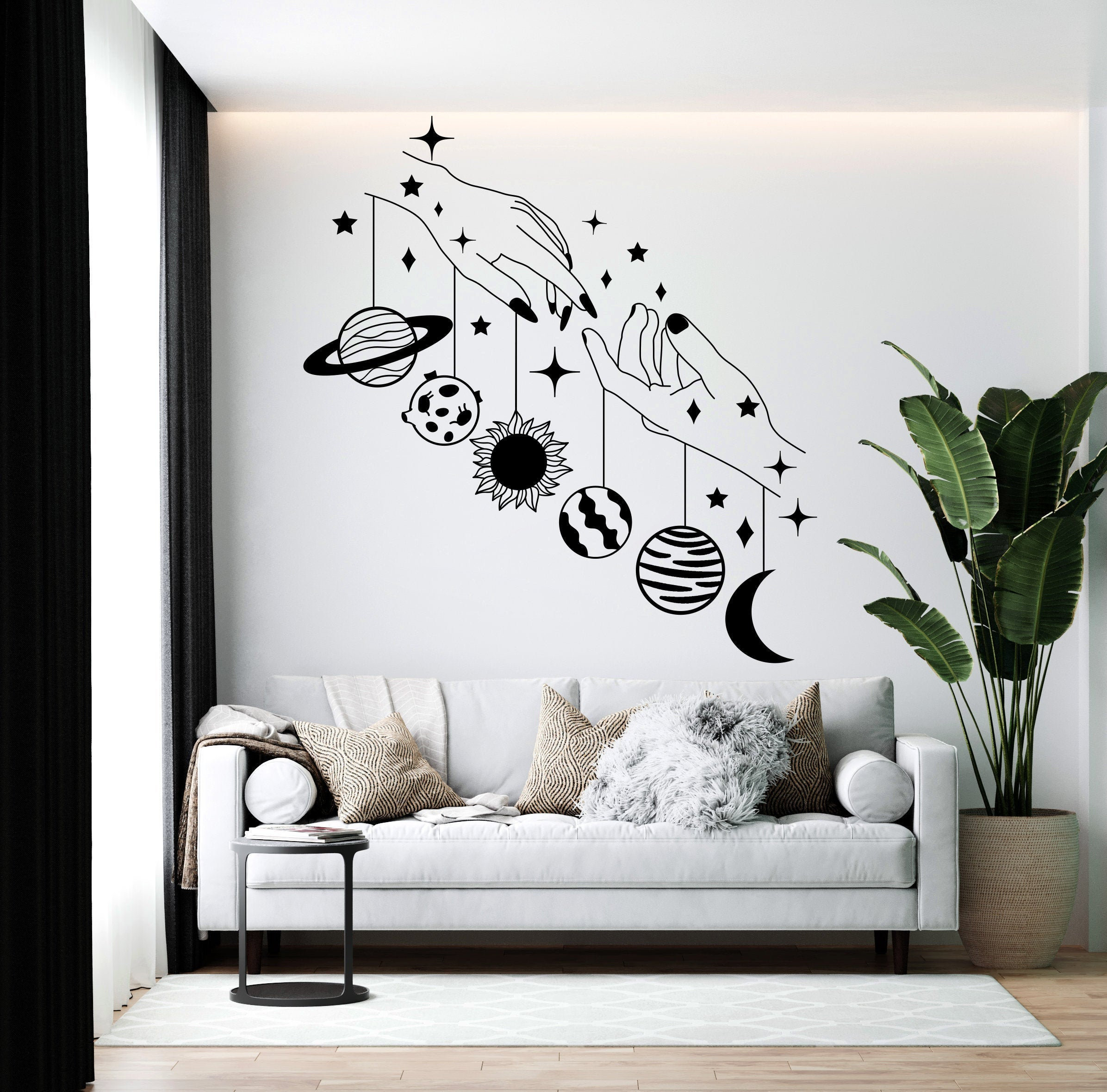 Hand With Planets Svg/hand in Space Svg/universe Space - Etsy