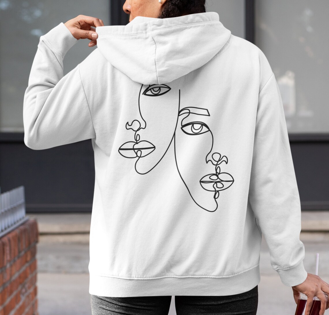 Abstract One Line Faces SVG/ One Line Female Face Drawing/ One - Etsy