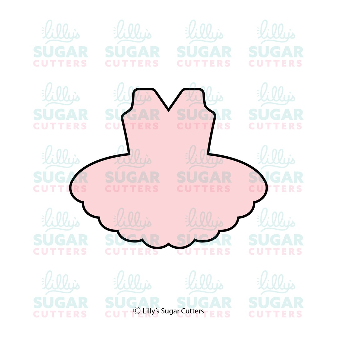 Ballerina Tutu Cookie Cutter - Etsy