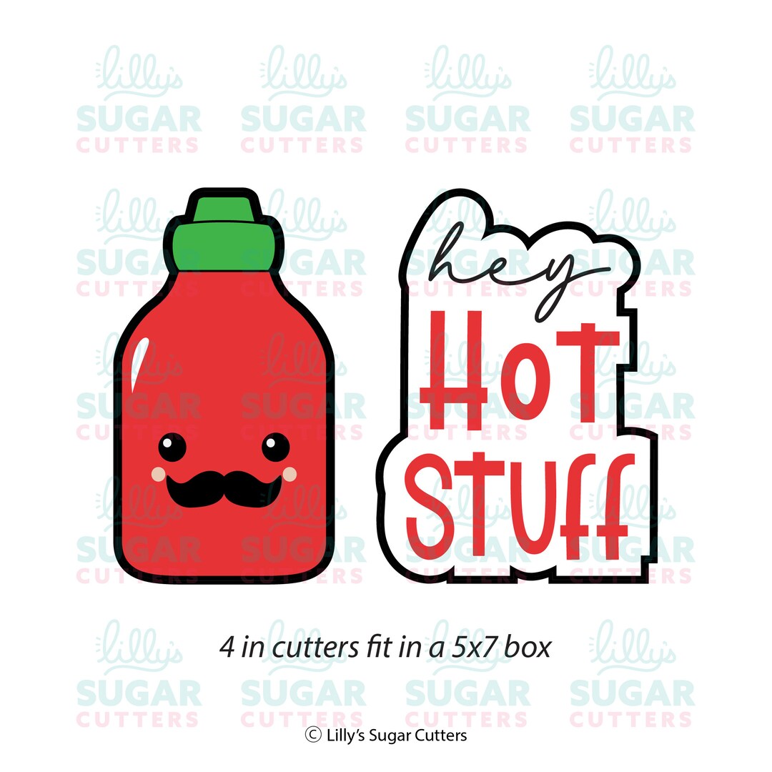 Hey Hot Stuff Cookie Cutters - Etsy