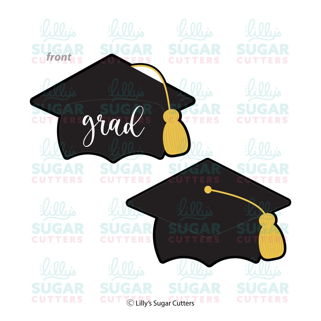 Grad Cap Cookie Cutters - Etsy