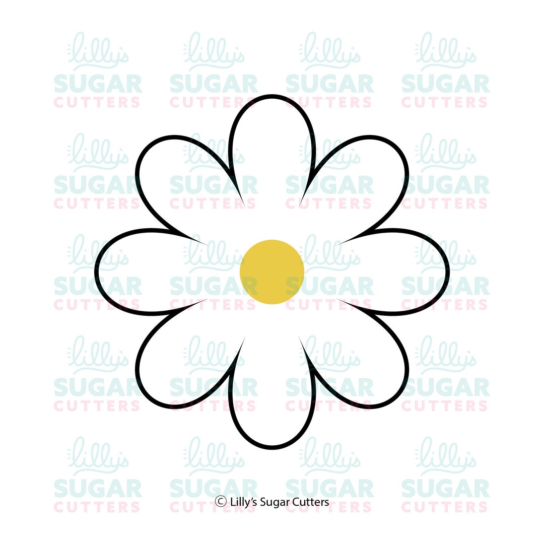 Daisy V2 Cookie Cutter - Etsy