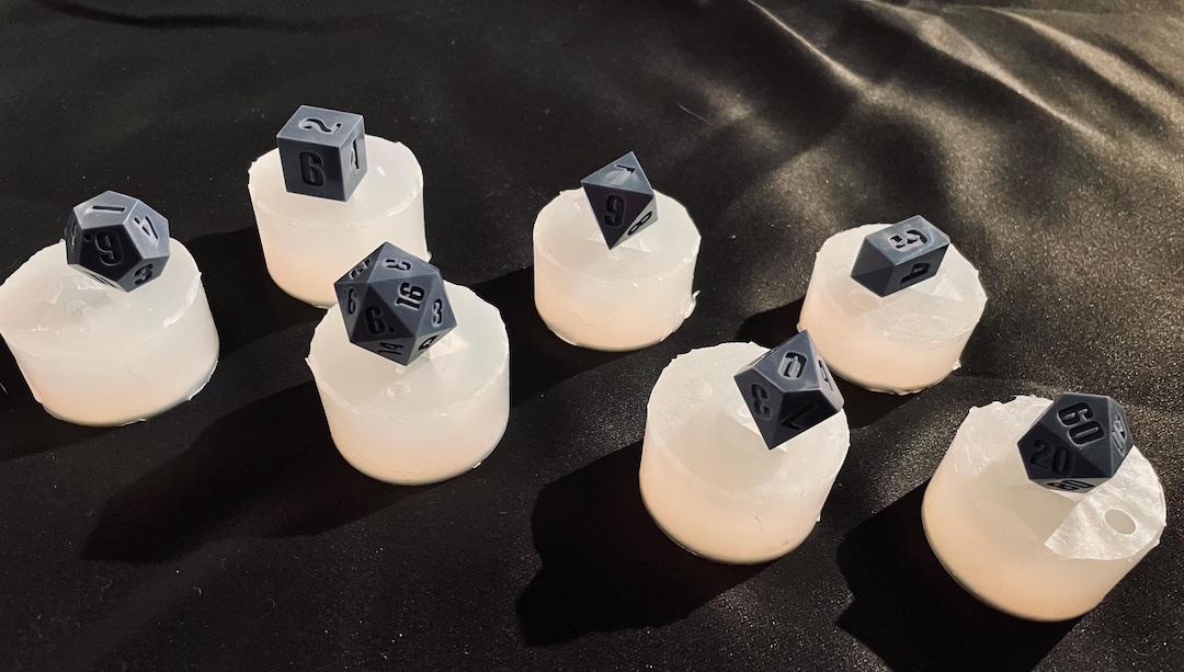 Custom Dice Set With Two-part Molds! - Etsy