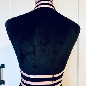 Pink Kawaii Body Harness WITH Choker - Etsy