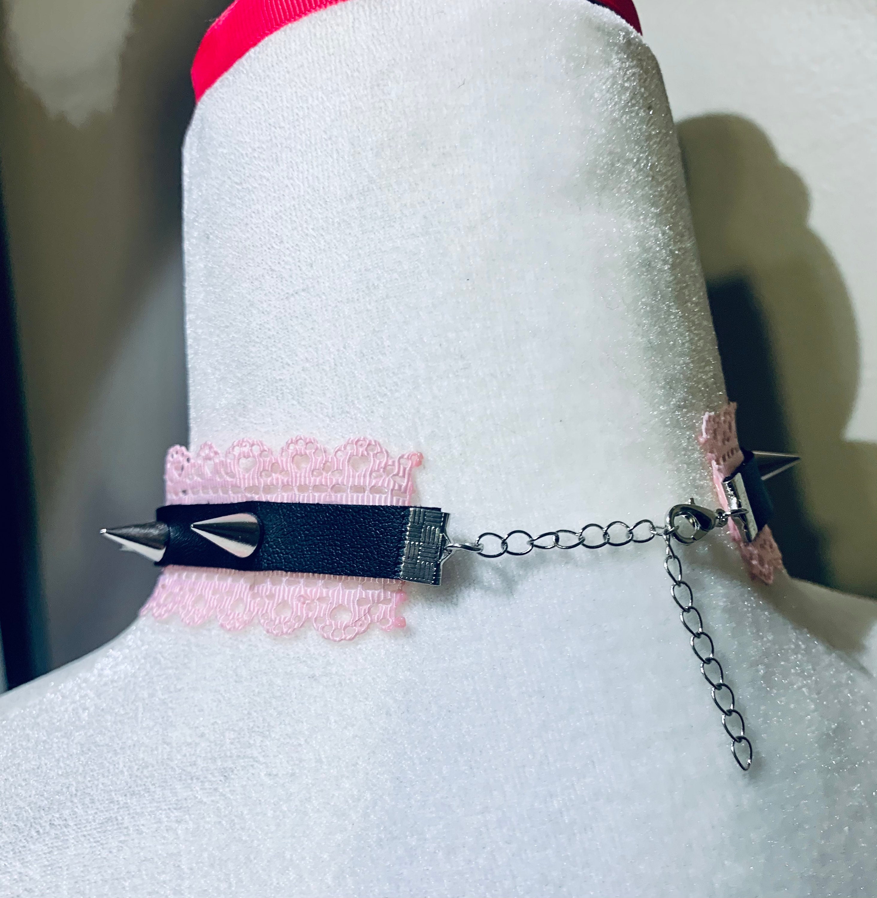 NEW Mall Goth Spike Princess Collar - Etsy