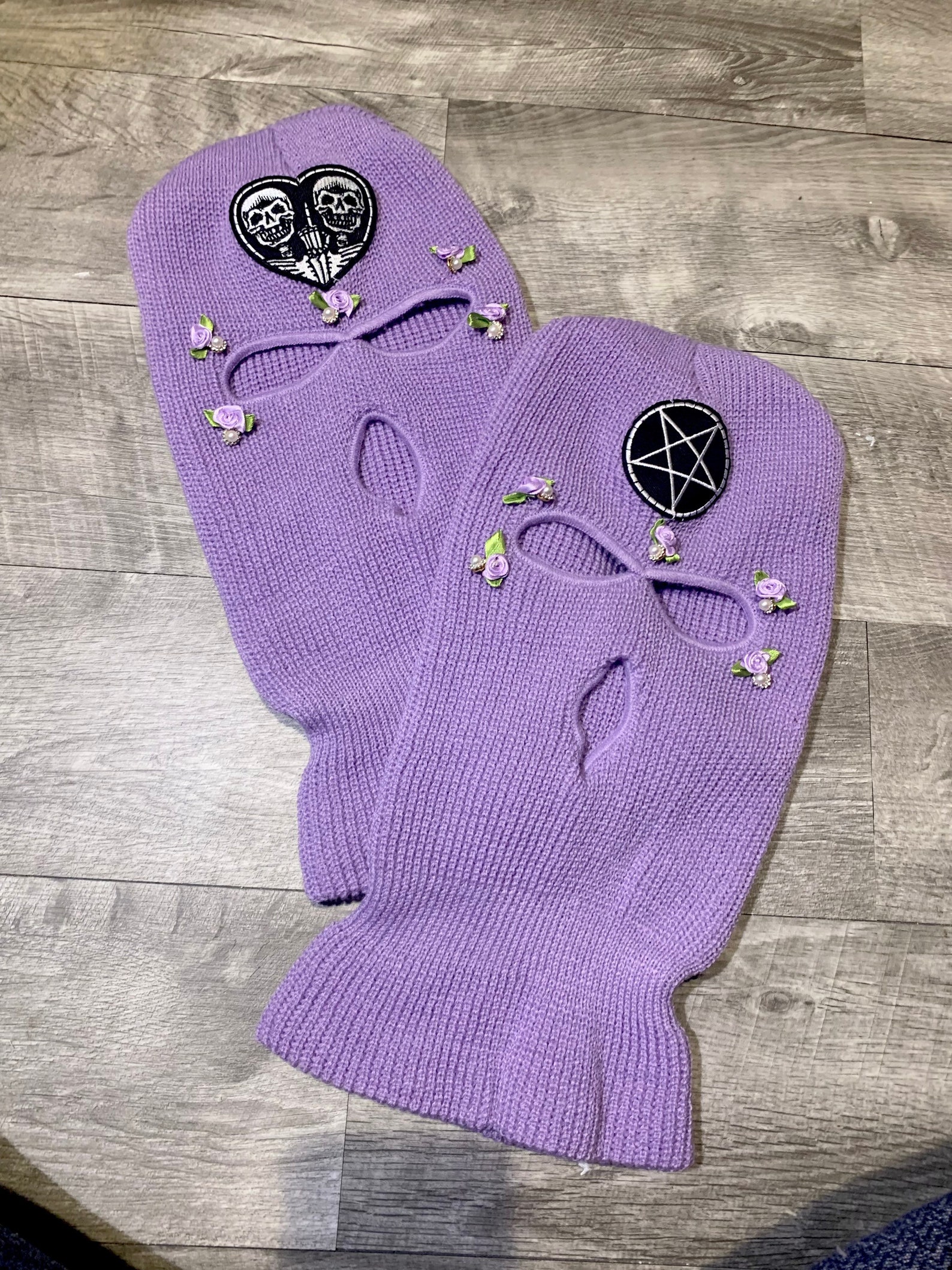 NEW Goth Cosplay Boujee Balaclava Ski Mask - Etsy