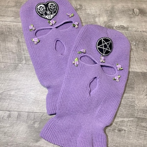 NEW Goth Cosplay Boujee Balaclava Ski Mask - Etsy