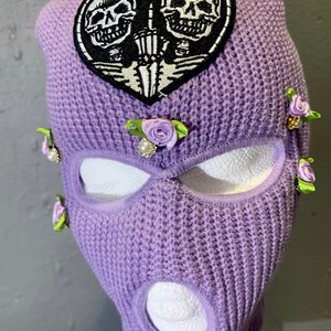 NEW Goth Cosplay Boujee Balaclava Ski Mask - Etsy