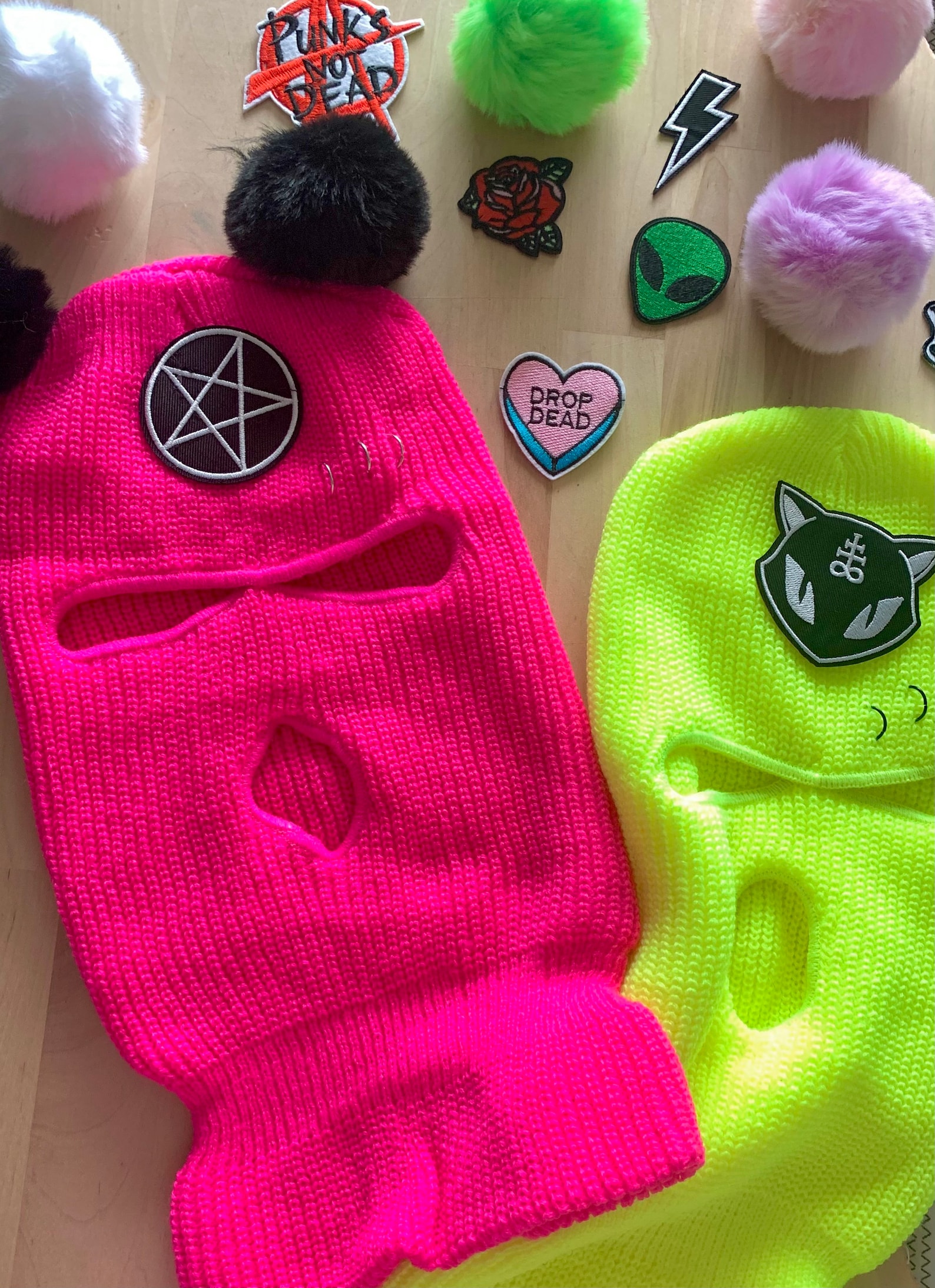 NEW Punk Custom Balaclava Ski Mask - Etsy