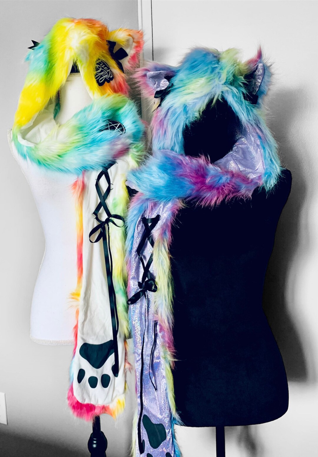 NEW Custom Multi Color Wolf Hat - Etsy