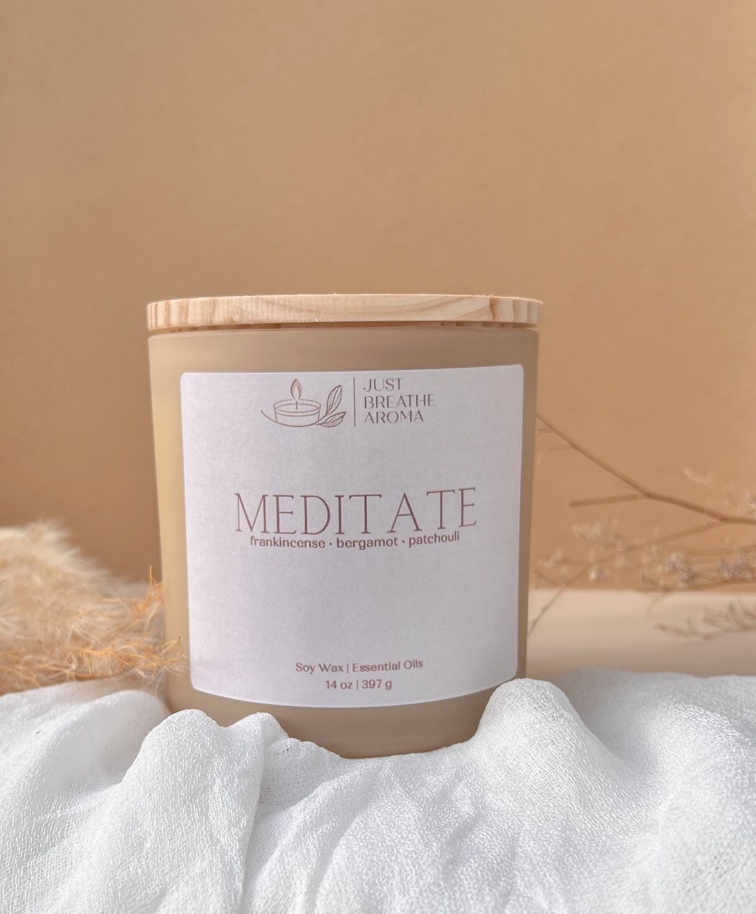 Meditate Candle | the Zen Collection Candles | Soy Wax Candle ...