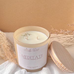 Meditate Candle | the Zen Collection Candles | Soy Wax Candle ...