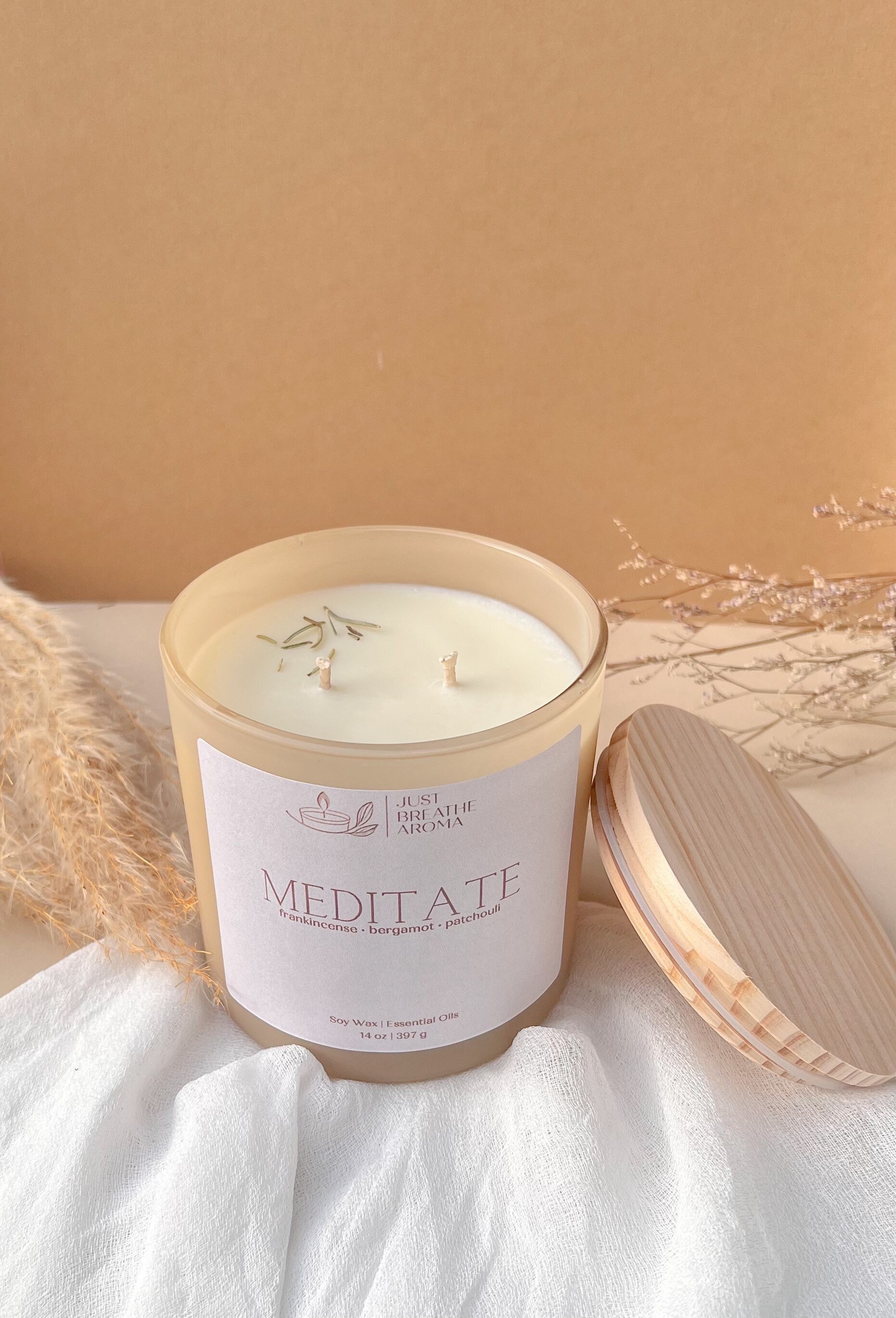 Meditate Candle | the Zen Collection Candles | Soy Wax Candle ...
