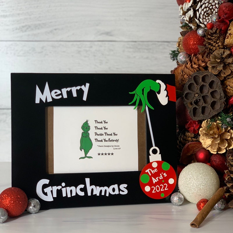 Grinch Picture Frame - Etsy