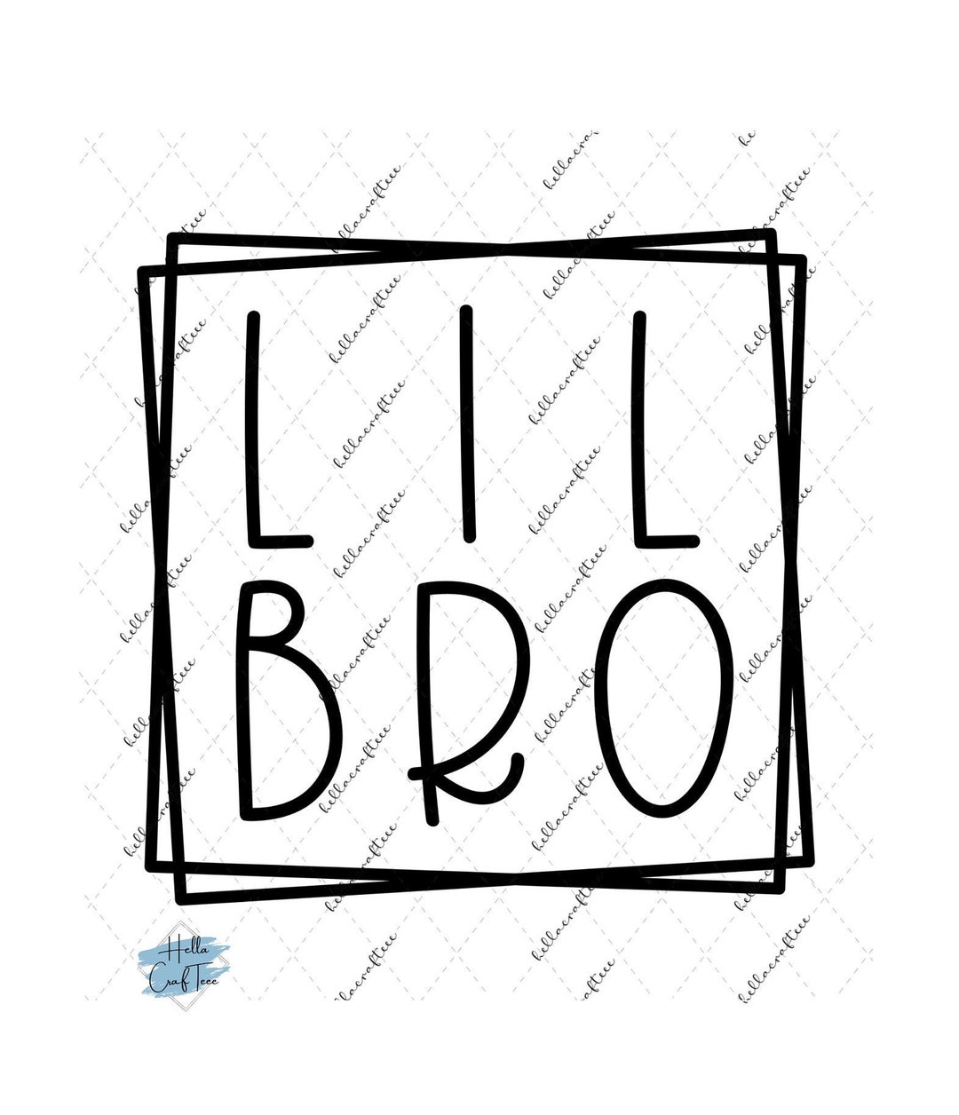 LIL BRO | SVG | Digital Download | Printable - Etsy