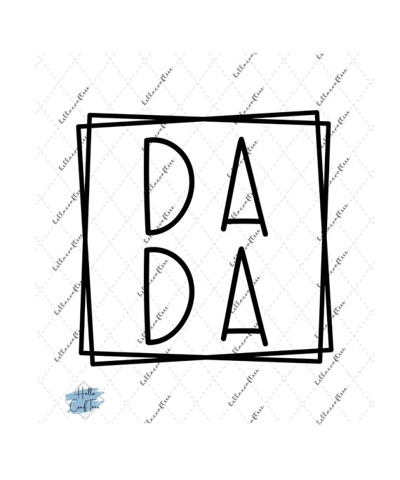 DA DA SVG Digital Download Printable - Etsy