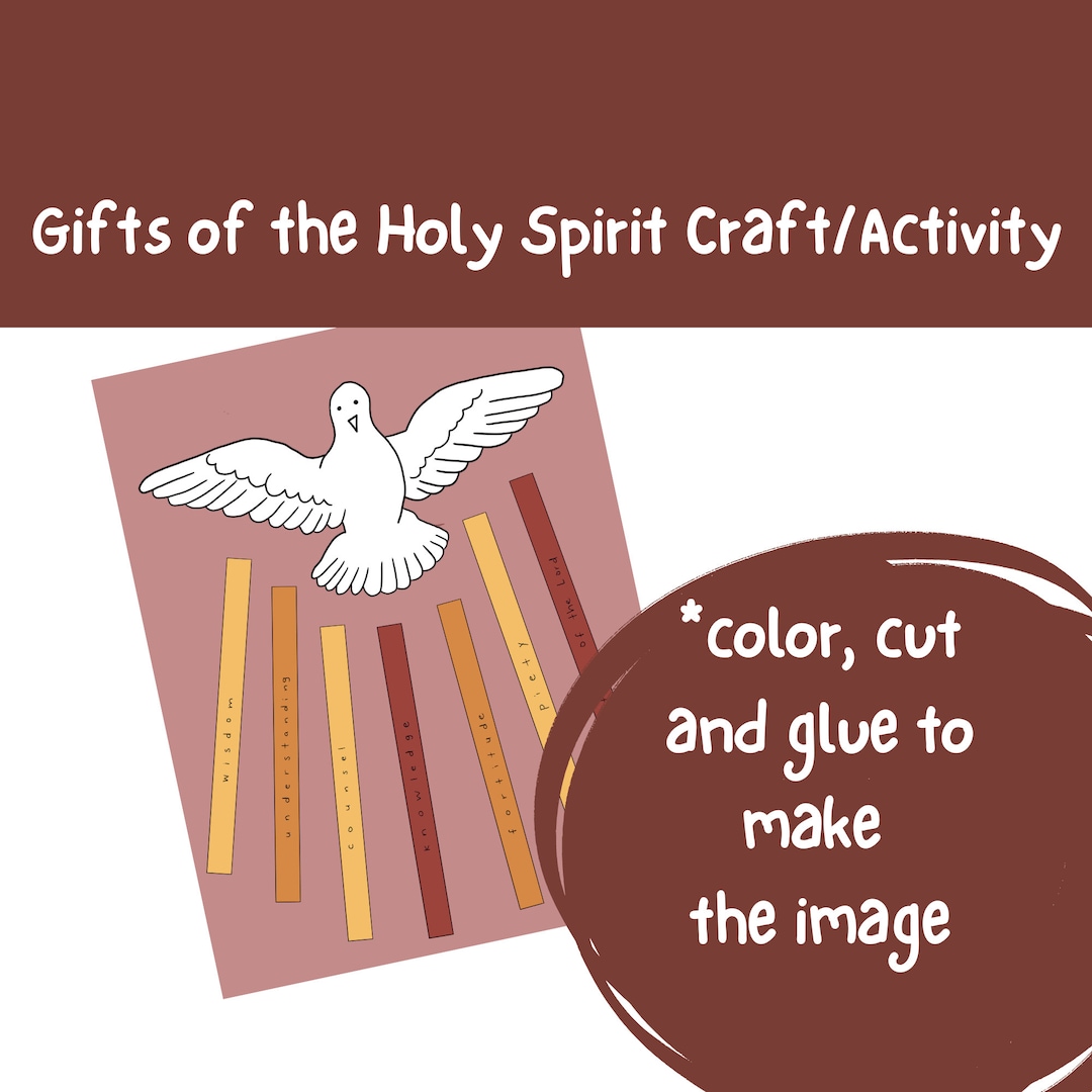 Gifts of the Holy Spirit Craft/activity - Etsy