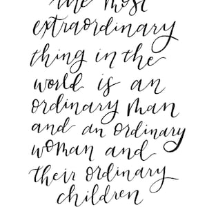 G.K. Chesterton Family Quote: 8x10 Print - Etsy