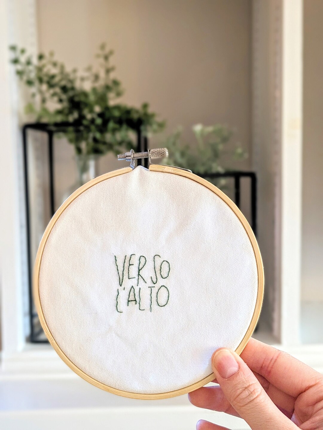 Verso L'alto: Embroidery Stick and Stitch Sticker - Etsy