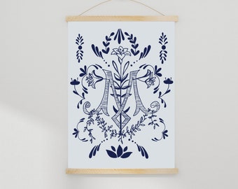 Marian Symbol Art Print - Digital Download (4x6, 5x7, 8.5x11, 11x14 ...
