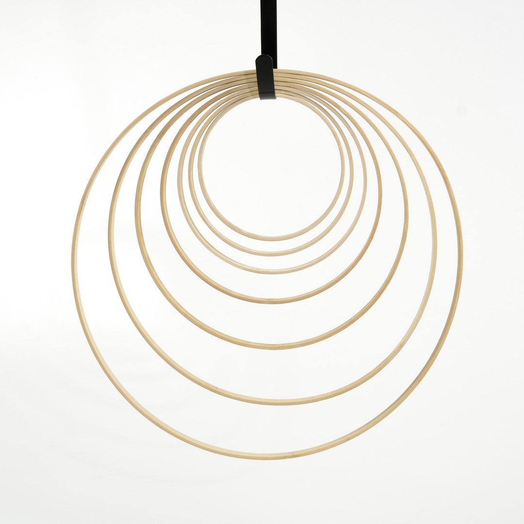 1/2/5/10PCS Bamboo Wreath Hoop Base No Holes Floral Ring Wreath for ...