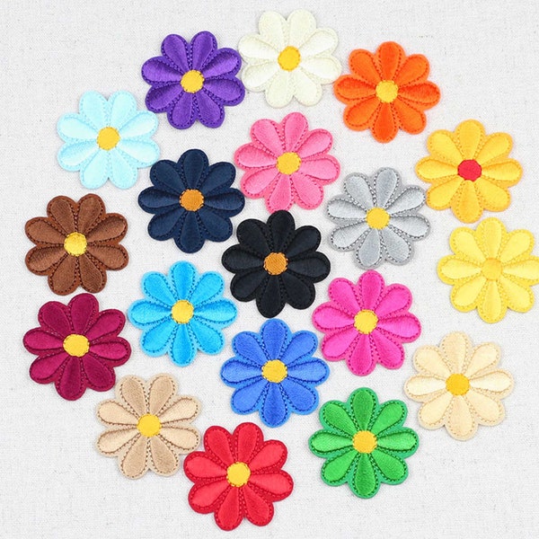 Flower Iron on Patch - Etsy