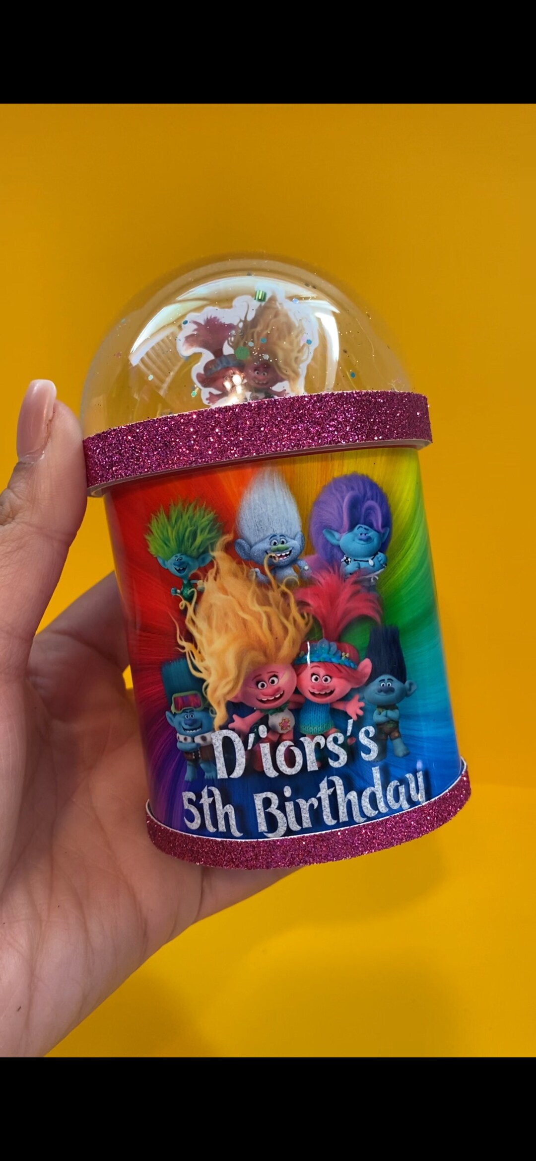 Trolls Band Pringles Shaker Pringles Shaker Party Favors Customize ...