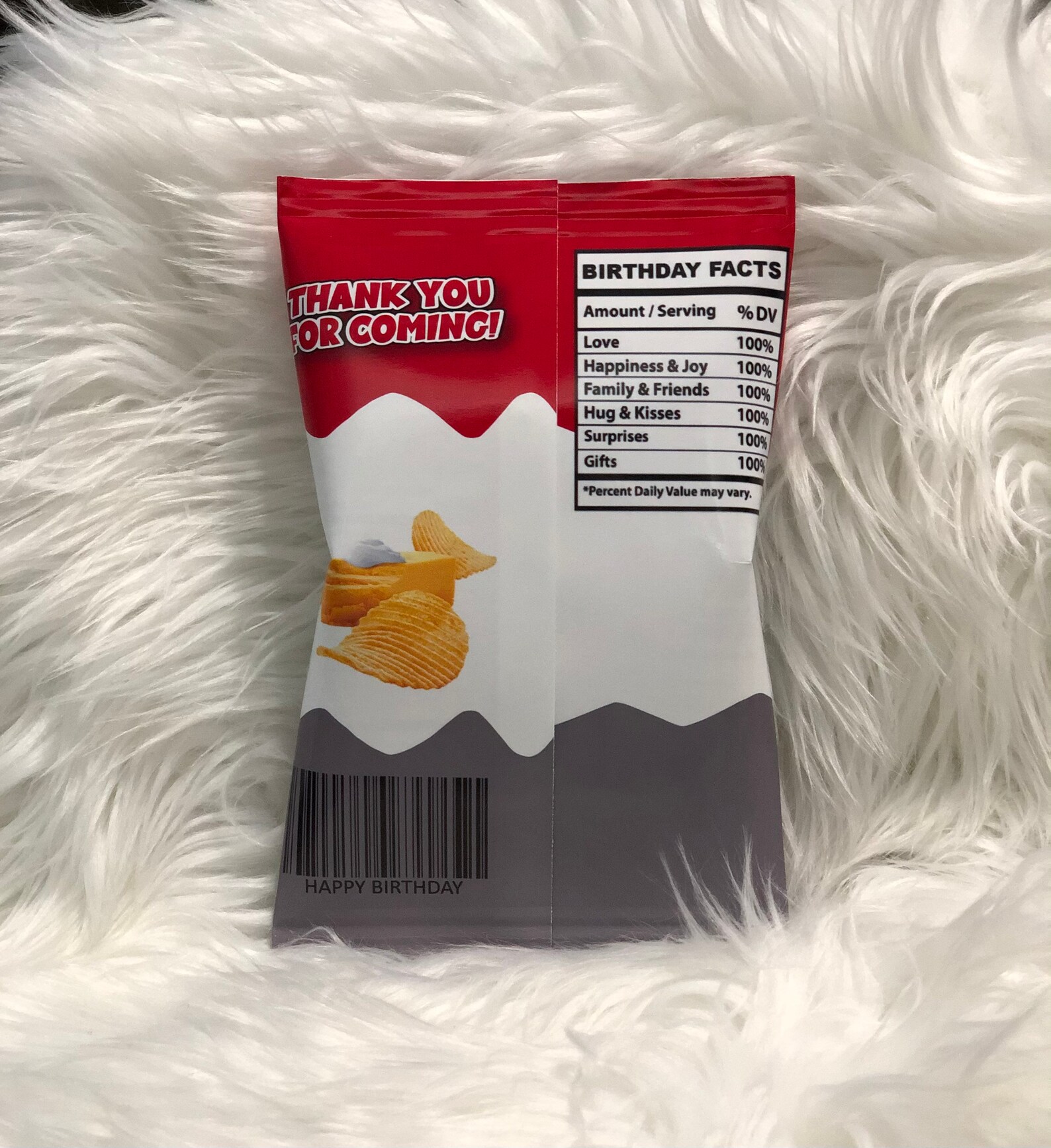 Custom Chip Bags Customized Chip Bags Personalized Chip - Etsy