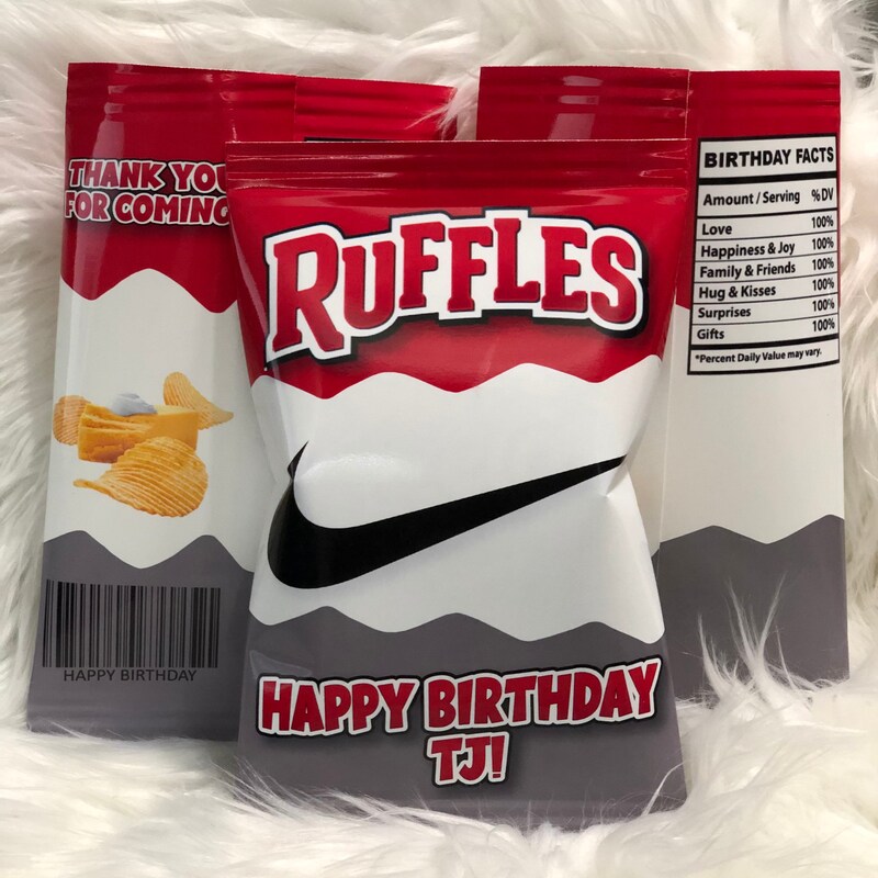 Custom Chip Bags - Etsy